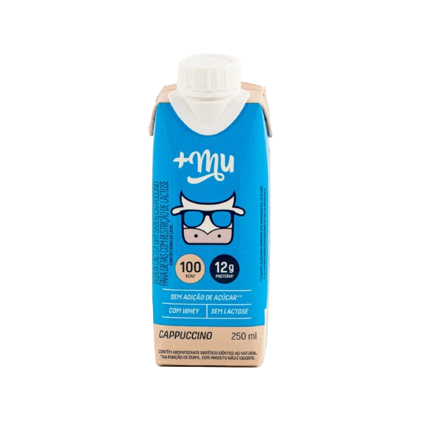 Mais Mu Bebida Lactea UHT Sabor Cappuccino 250ml