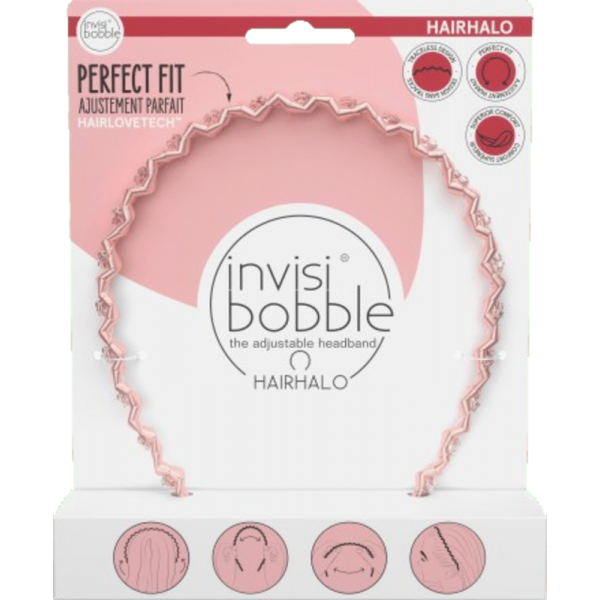 InvisiBobble Hairhalo Pink Sparkle 1U