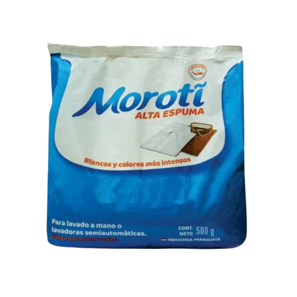 Moroti Jabon en Polvo Alta Espuma 500gr