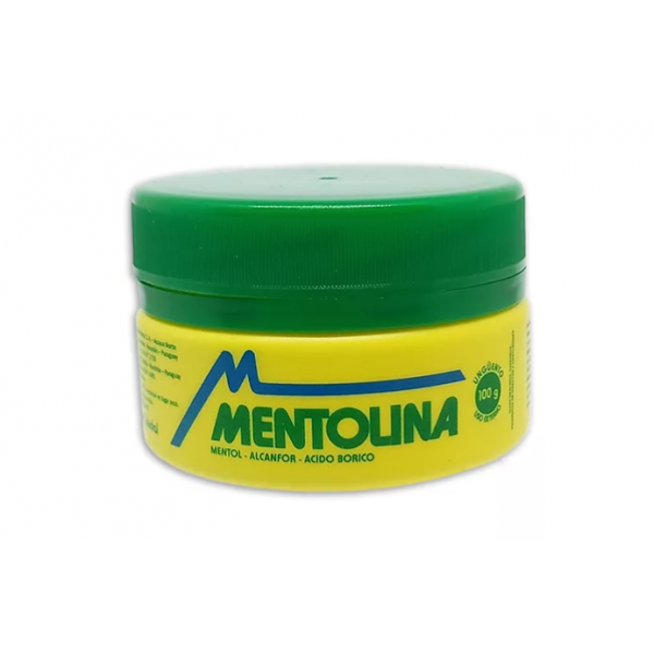 Mentolina Mentol Alcafor Ácido Borico Unguen. 100g
