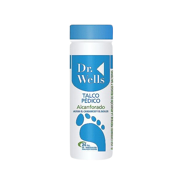 Dr. Wells Talco Pedico Alcanforado 100gr