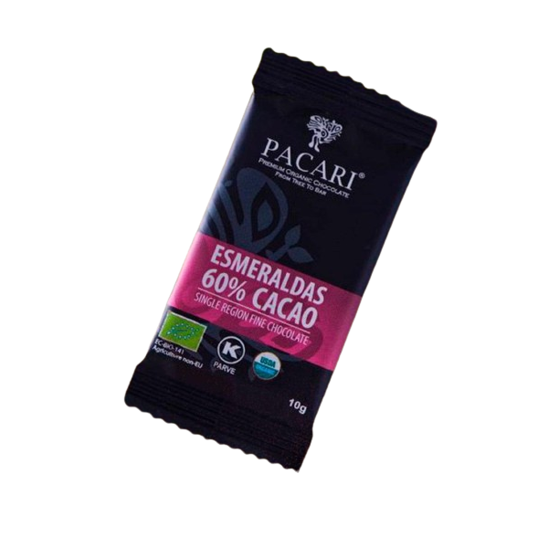 Pacari Mini Barra Chocolate Esmeralda