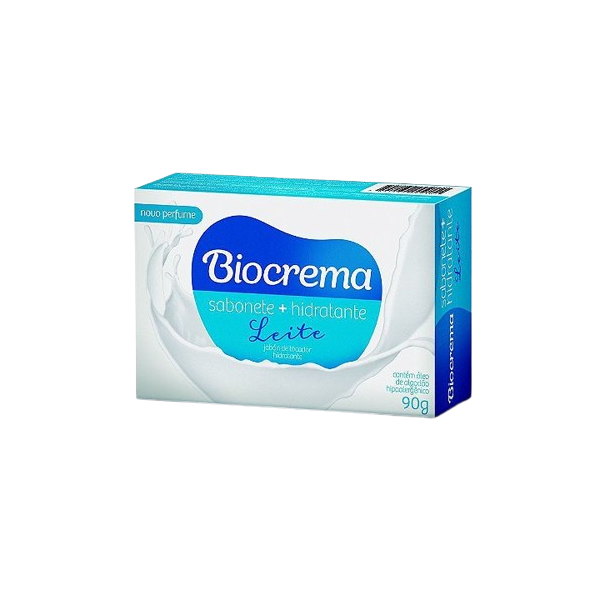 Biocrema Jabon en Barra Leche 90gr